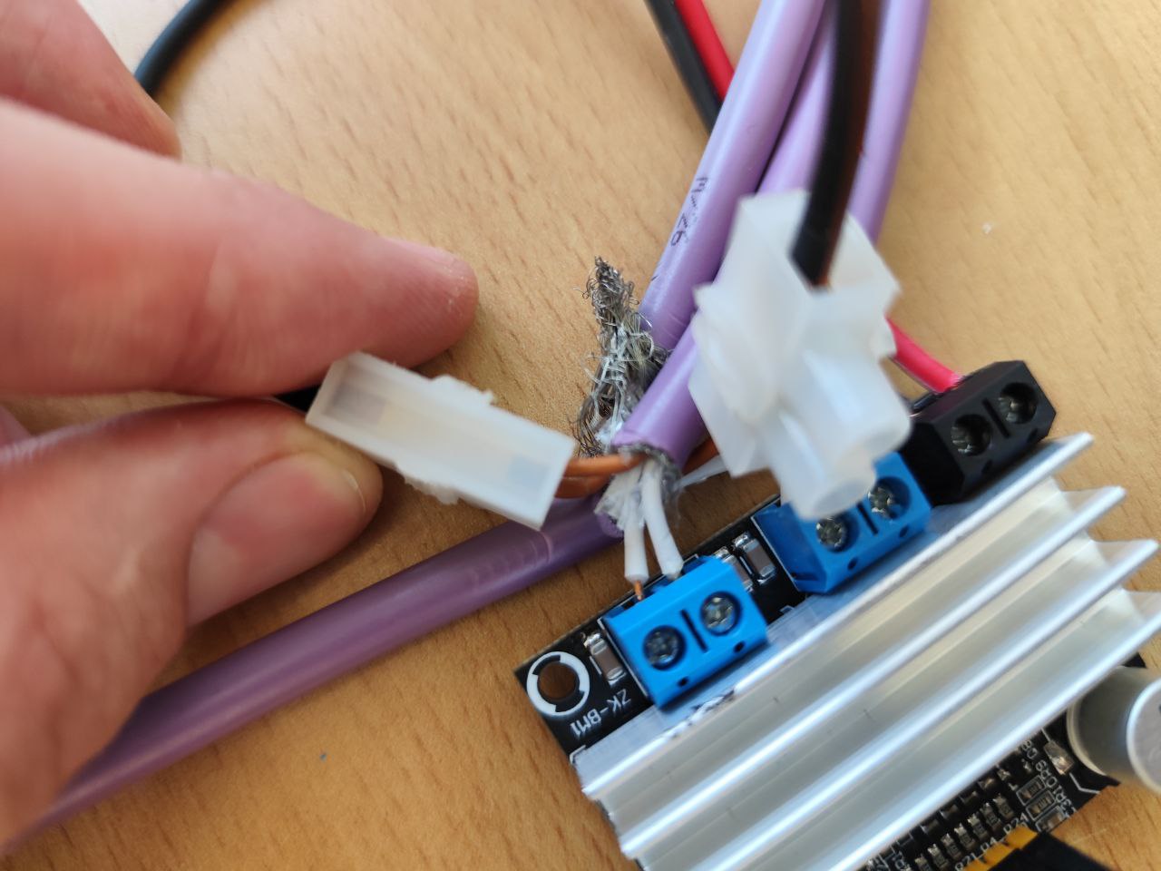 Adaptación del cableado para el uso de las maquetas de Quanser con